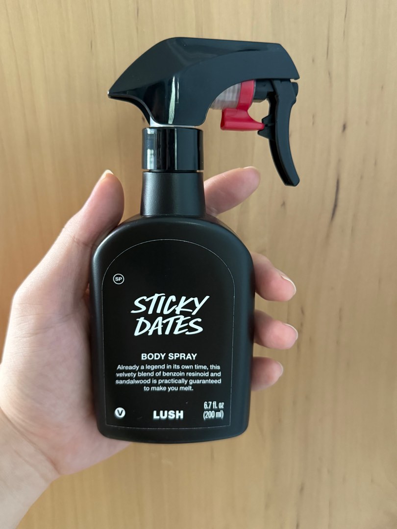 Lush Sticky Dates Body Spray (10ml), Beauty & Personal Care, Fragrance ...