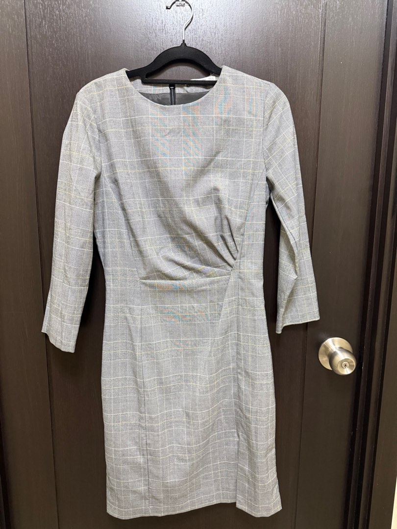 Mango Basics Gray Dress (Measurement and When worn included), Women's ...