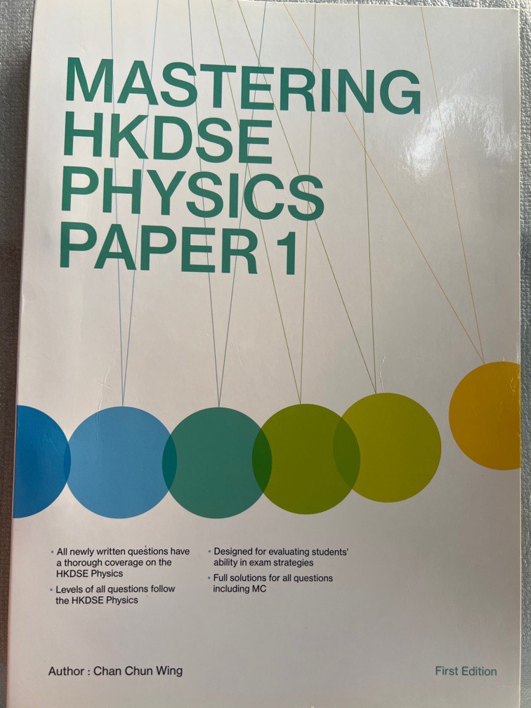 MASTERING HKDSE PHYSICS PAPER 1, 興趣及遊戲, 書本 & 文具, 教科書 - Carousell