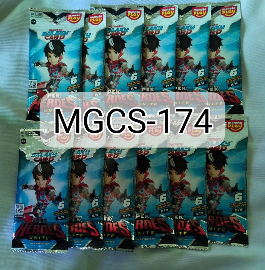 MGC AR HU Monsta Galaxy Card Pek Heroes Unite | Kad Boboiboy Mechamato ...