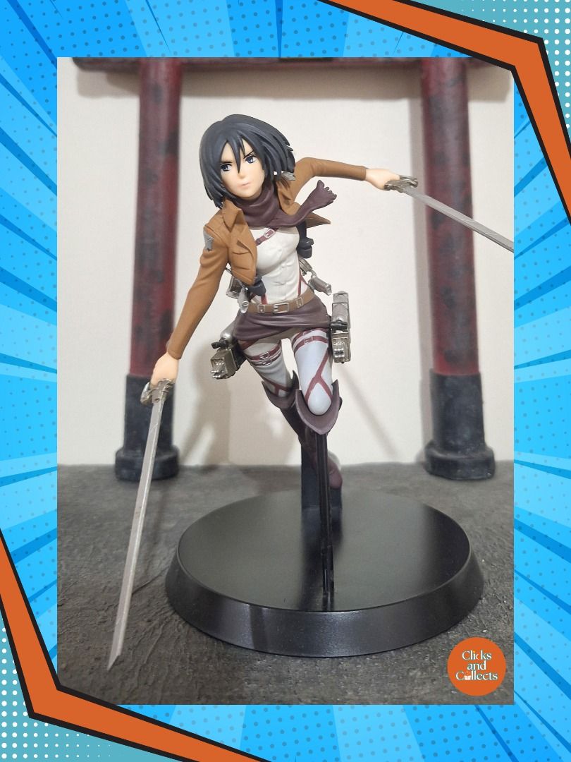 Mikasa Ackerman Attack on Titan AoT SPM Sega Anime Action Figure ...
