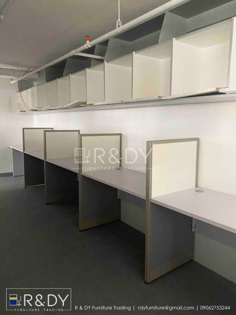 Modular Office Partition and Table | Workstation | Cubicle, Furniture ...