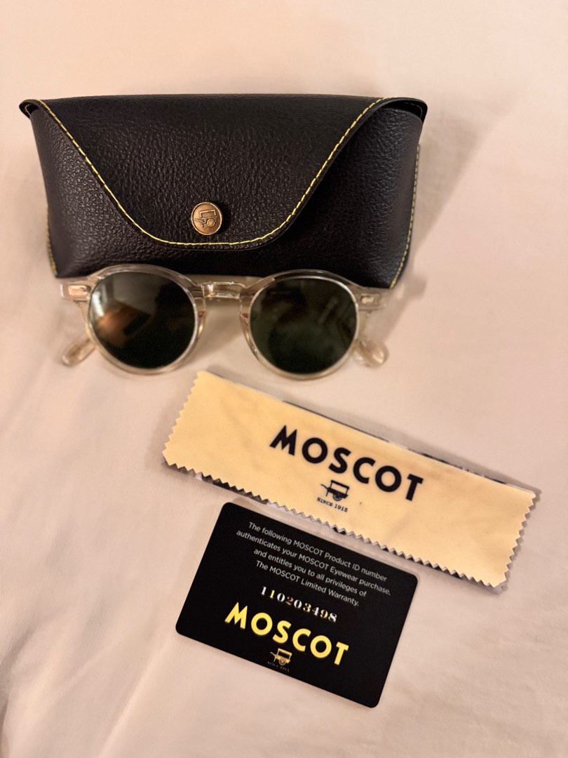 MOSCOT SUNGLASSES, Men's Fashion, Activewear on Carousell