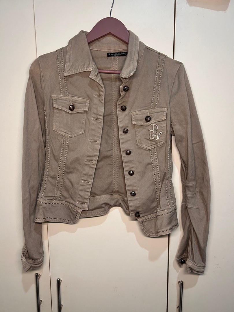 On Parle De Vous Denim Jacket, Women's Fashion, Coats, Jackets and ...
