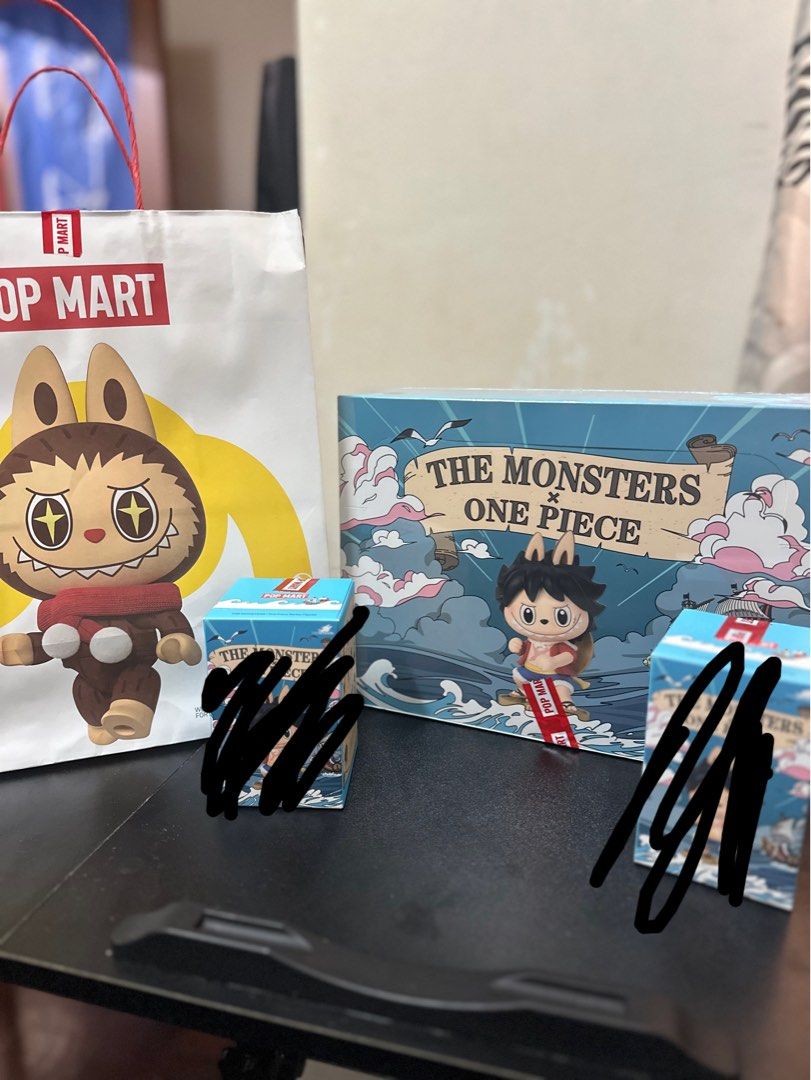 One Piece x Labubu, Hobbies & Toys, Toys & Games on Carousell