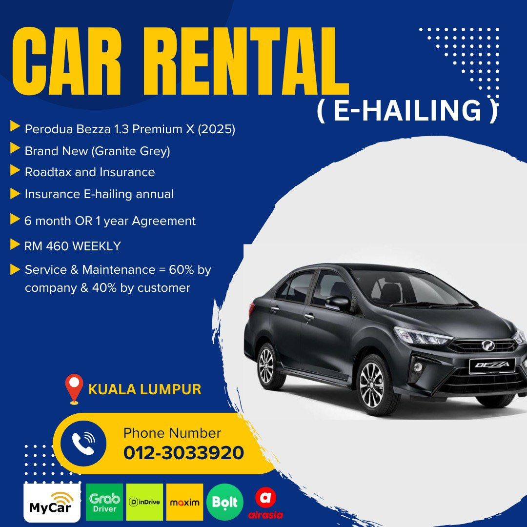 Perodua Bezza 1.3, Cars, Vehicle Rentals on Carousell