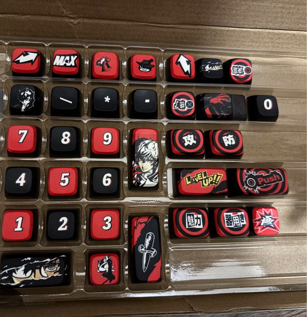 Persona 5 keycaps, Computers & Tech, Parts & Accessories, Computer ...