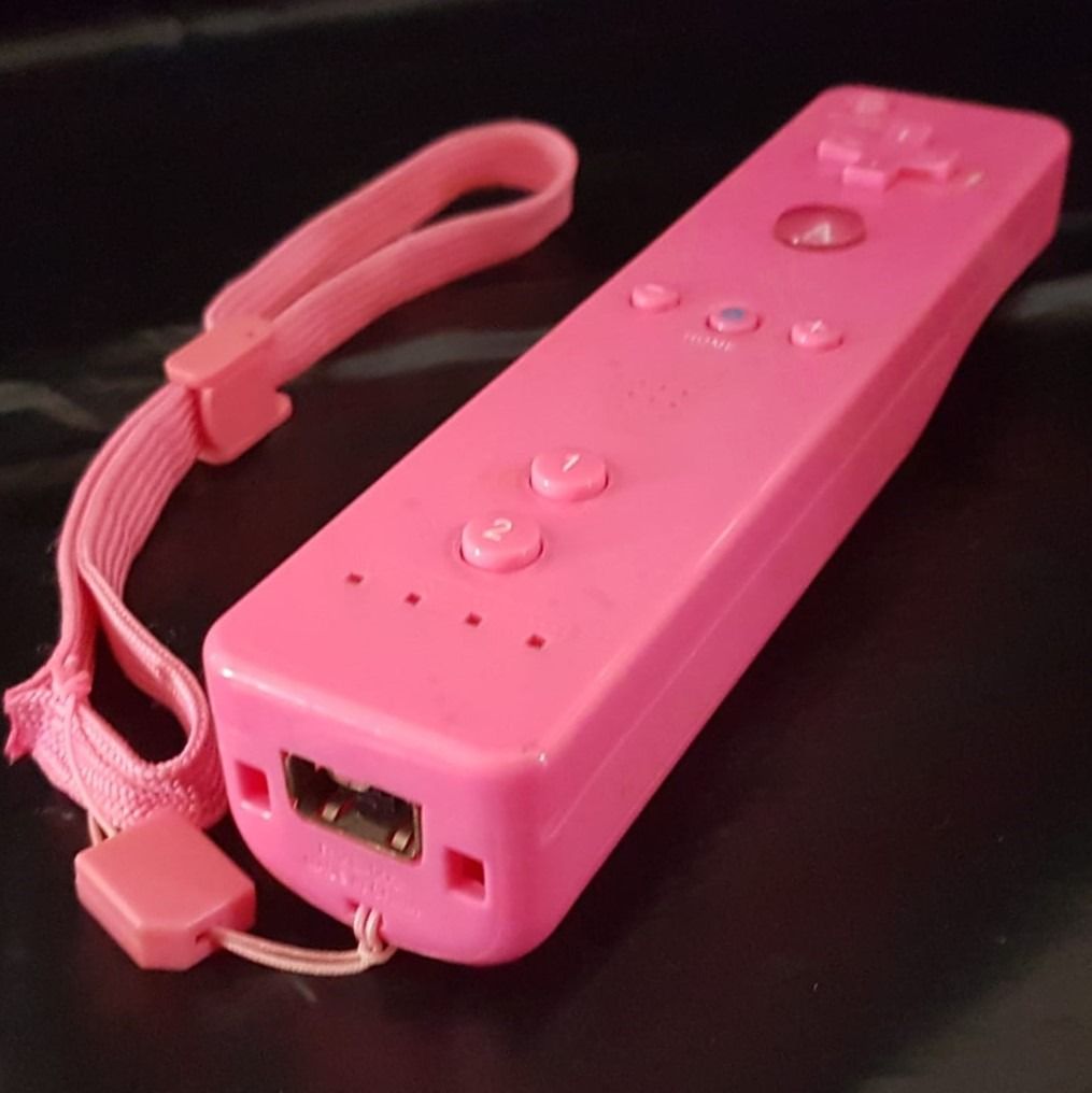 PINK Wii Controller, Original Nintendo Wii Remote Console Game ...