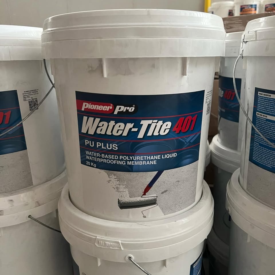 Pioneer Pro Water-Tite 401 PU Plus Waterproofing 20kg pail, Commercial ...