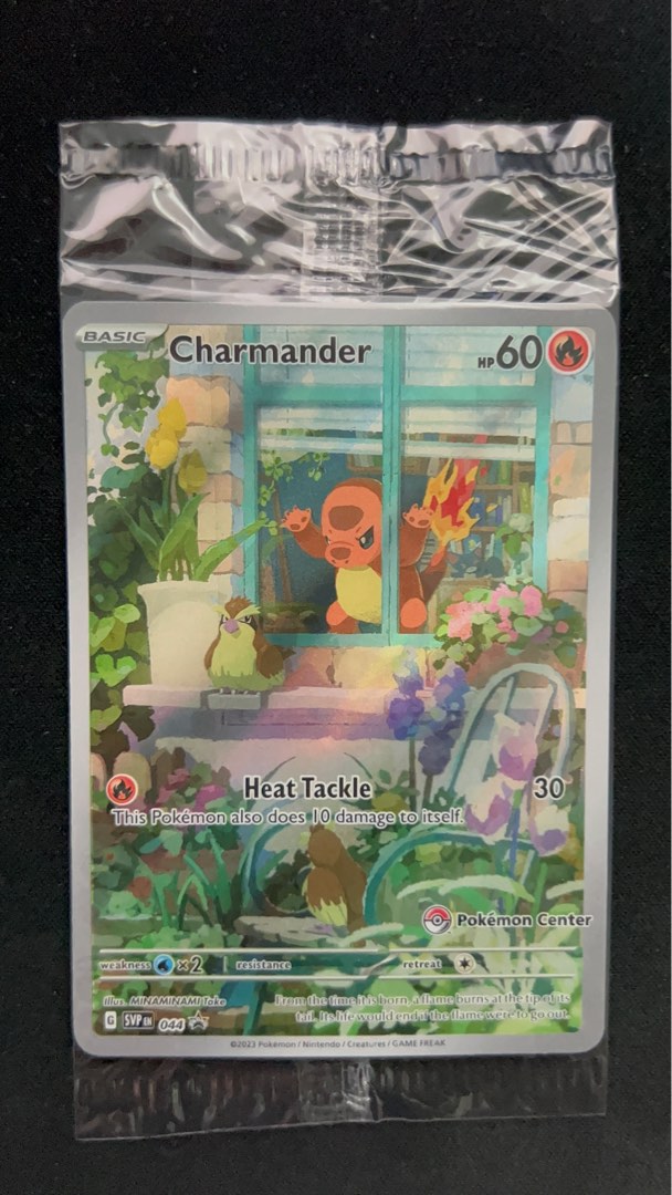 Pokemon TCG - Charmander #044 Black Star Promo (Pokemon Centre ...