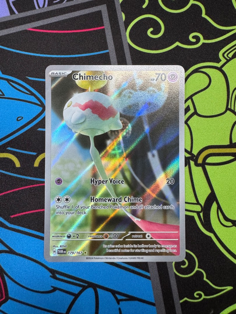 [Pokemon TCG] Chimecho 179/167 SV06 Twilight Masquerade IR Illustration ...