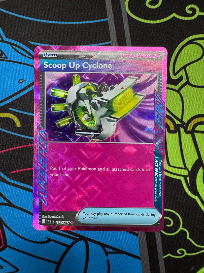 [Pokemon TCG] Scoop Up Cyclone 162/167 SV06 Twilight Masquerade Ace ...