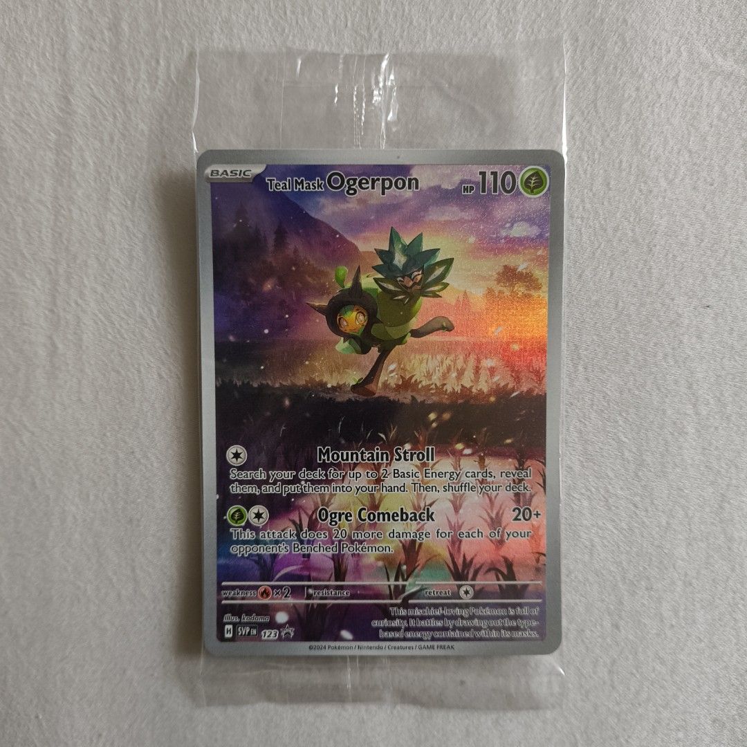 Pokemon Twilight Masquerade Elite Trainer Box ETB Teal Mask Ogerpon ...