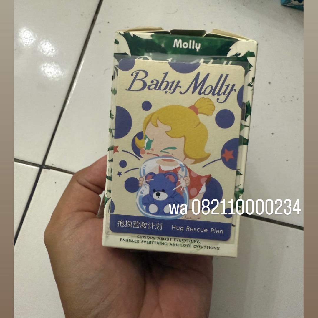 POP MART Secret Baby Molly Hug Rescue Plan Action Toys Figure Birthday ...