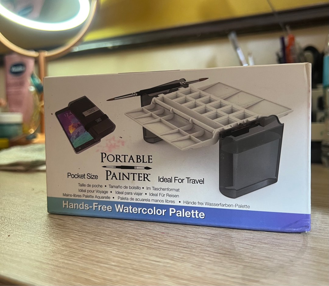 Portable Painter Watercolor Palette, Hobbies & Toys, Stationary & Craft ...