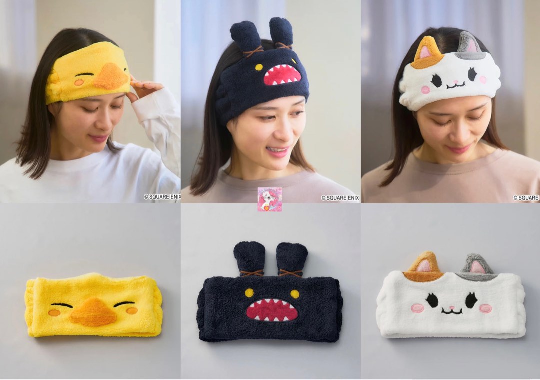 [PRE-ORDER] FINAL FANTASY XIV CHOCOBO SPRIGGAN FAT CAT HEADBAND, Women ...