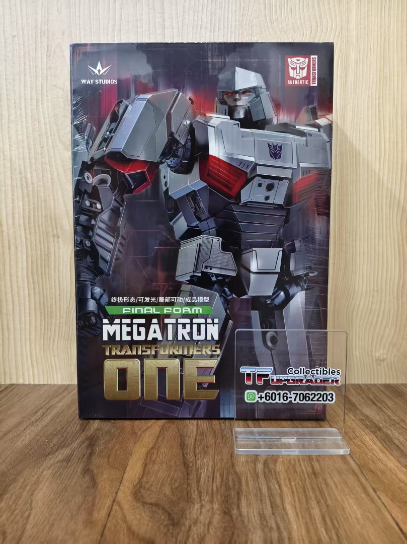 [Ready Stock] Way Studios Transformers: One Megatron Final Form Statue ...
