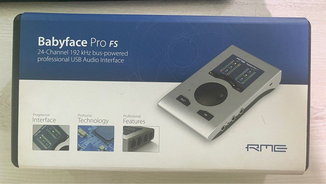 RME Babyface Pro FS : 24 Channel 192kHz Professional Audio Interface ...