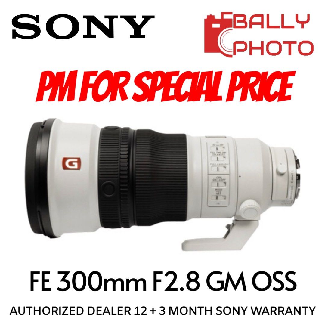 Sony FE 300mm F2.8 GM OSS Lens | fe300mm, Photography, Lens & Kits on ...