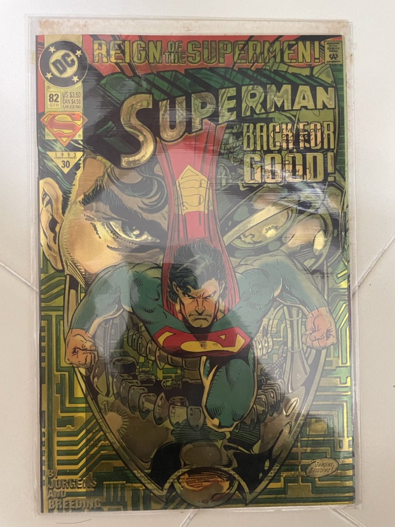 SUPERMAN #82 (DC COMICS), Hobbies & Toys, Books & Magazines, Comics ...