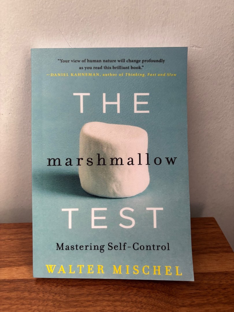 The Marshmallow Test by Walter Mischel, Hobbies & Toys, Books ...