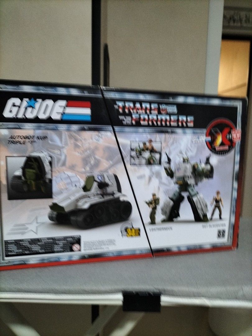 Transformers X Gi Joe Collab Autobot Kup Triple T with Sgt Slaughter ...
