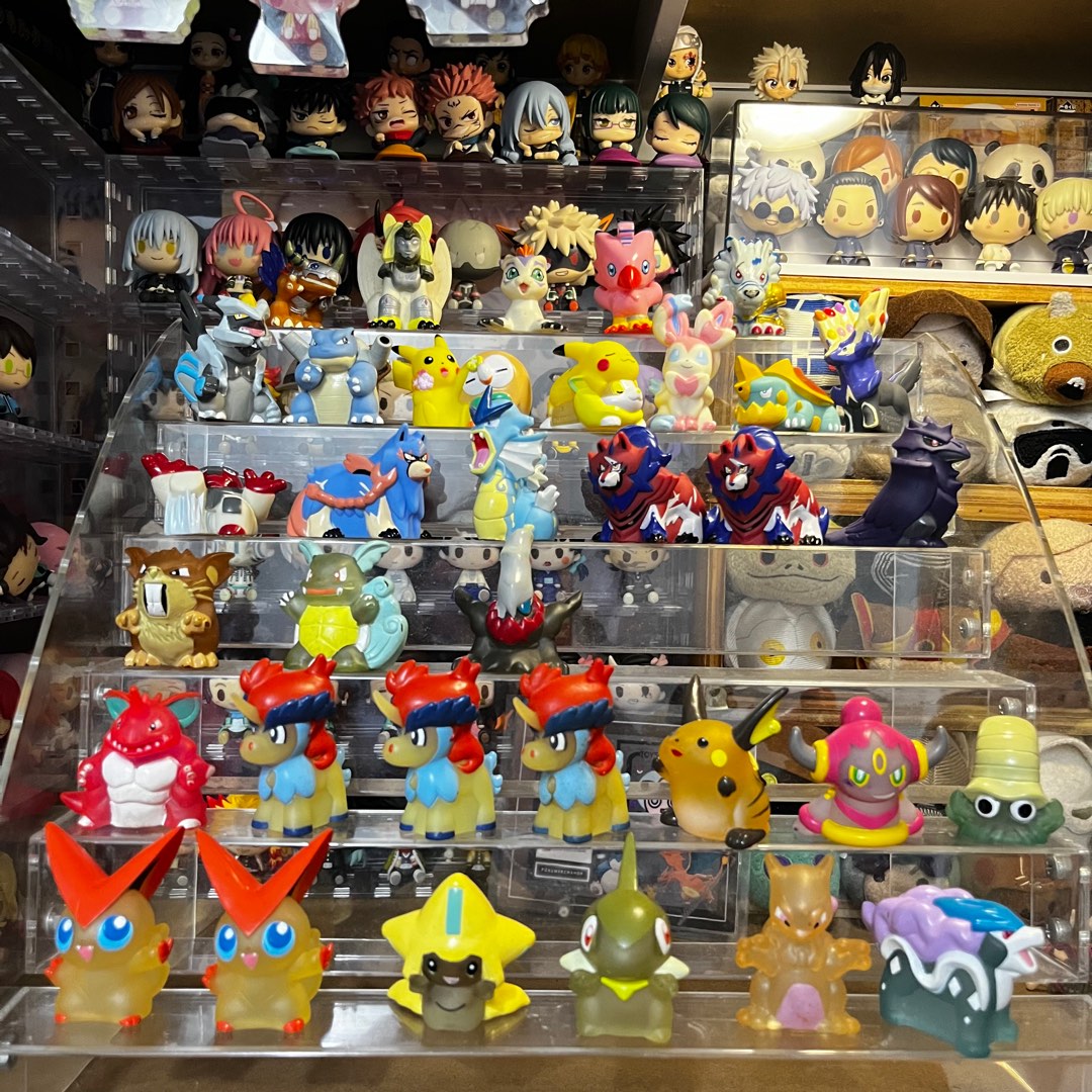 Transparent / Rare Pokemon Digimon FD Bandai Finger Doll Puppet ...