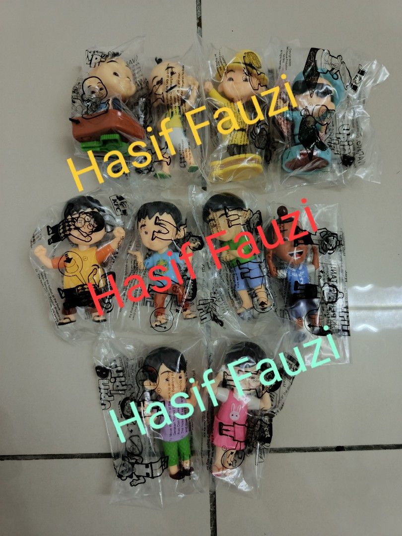 10x Upin & Ipin Chaki Meal KFC, Hobbies & Toys, Toys & Games on Carousell