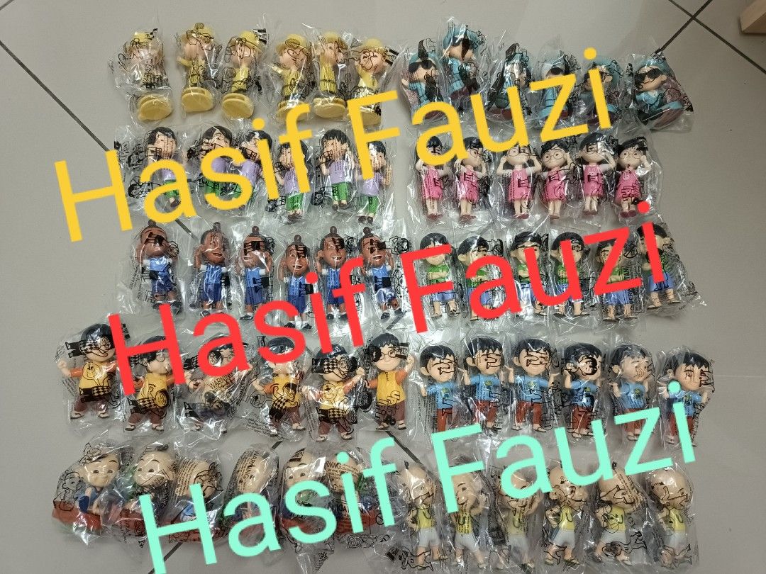 10x Upin & Ipin Chaki Meal KFC, Hobbies & Toys, Toys & Games on Carousell