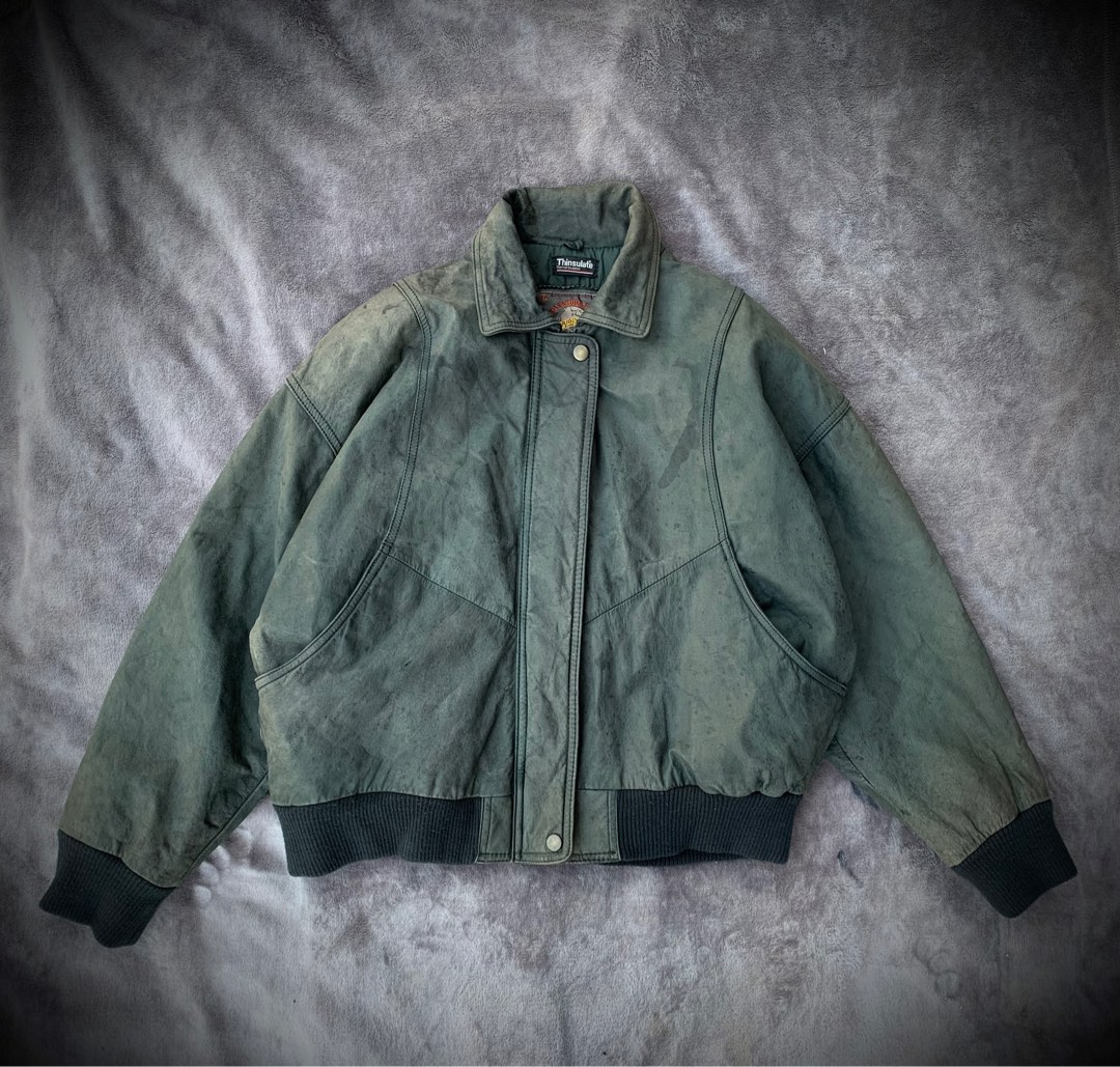 Vintage 90's Adventure Bound Leather Jacket | Size L 24x24L", Women's ...