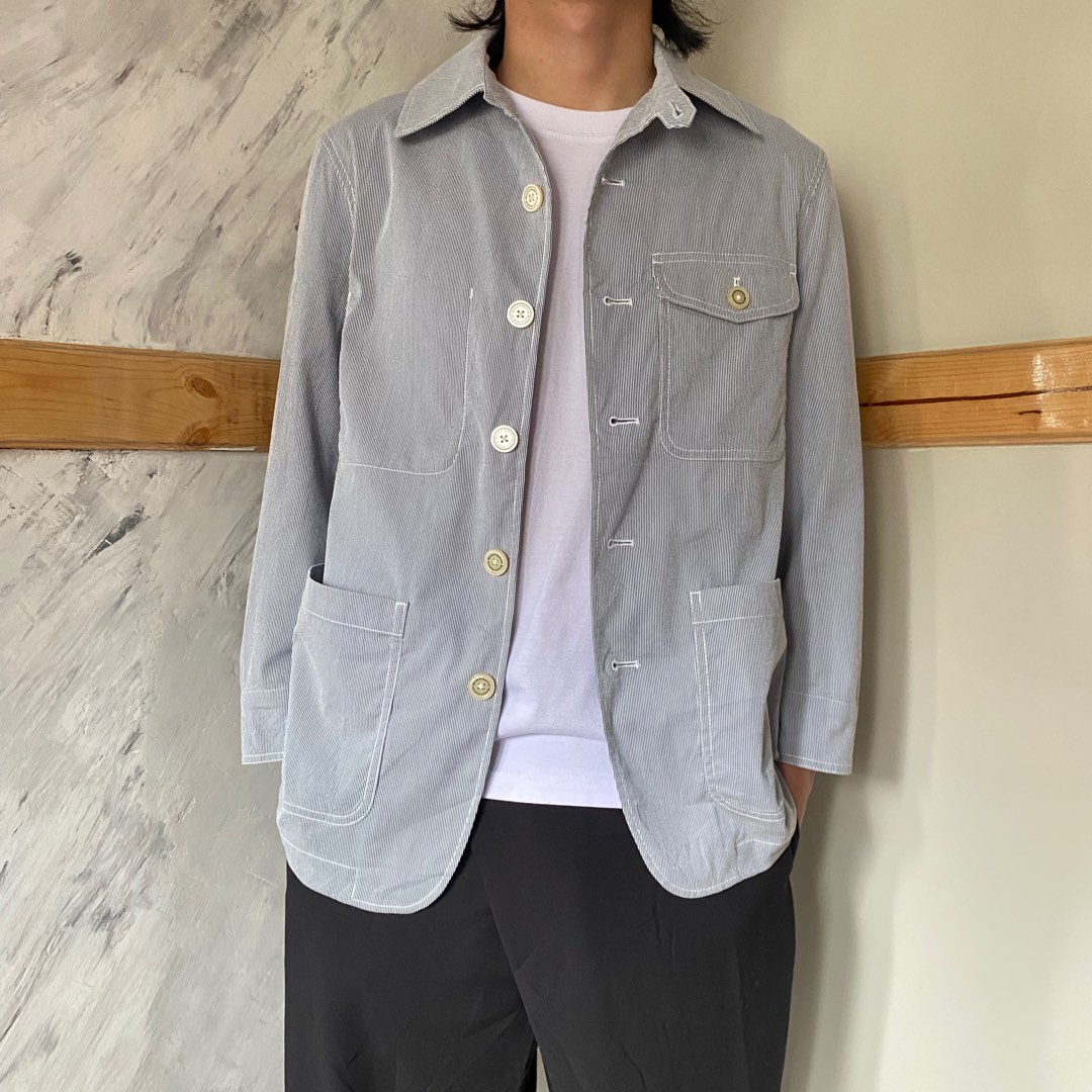 Vintage Kent Hickory Train Conductor Style Jacket, Men's Fashion, Coats ...