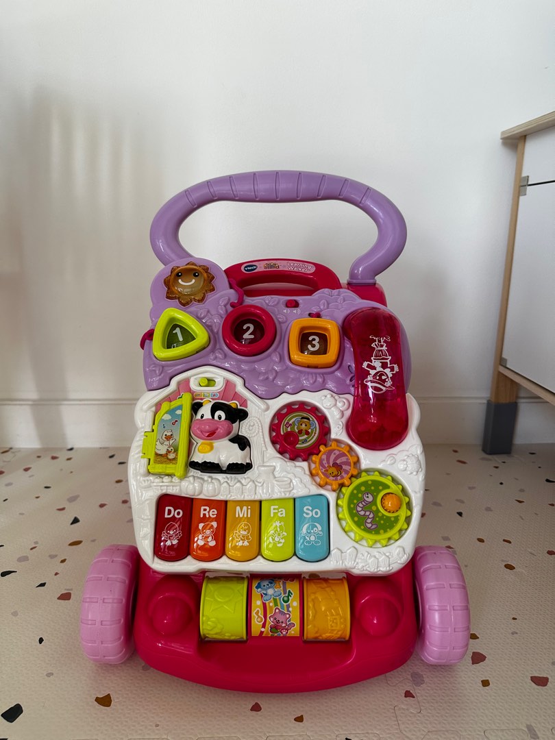 Vtech Walker Pink, Babies & Kids, Infant Playtime on Carousell