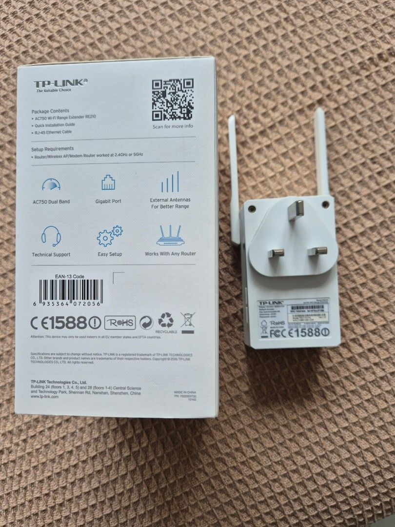Wifi range extender ac 750, Computers & Tech, Parts & Accessories ...