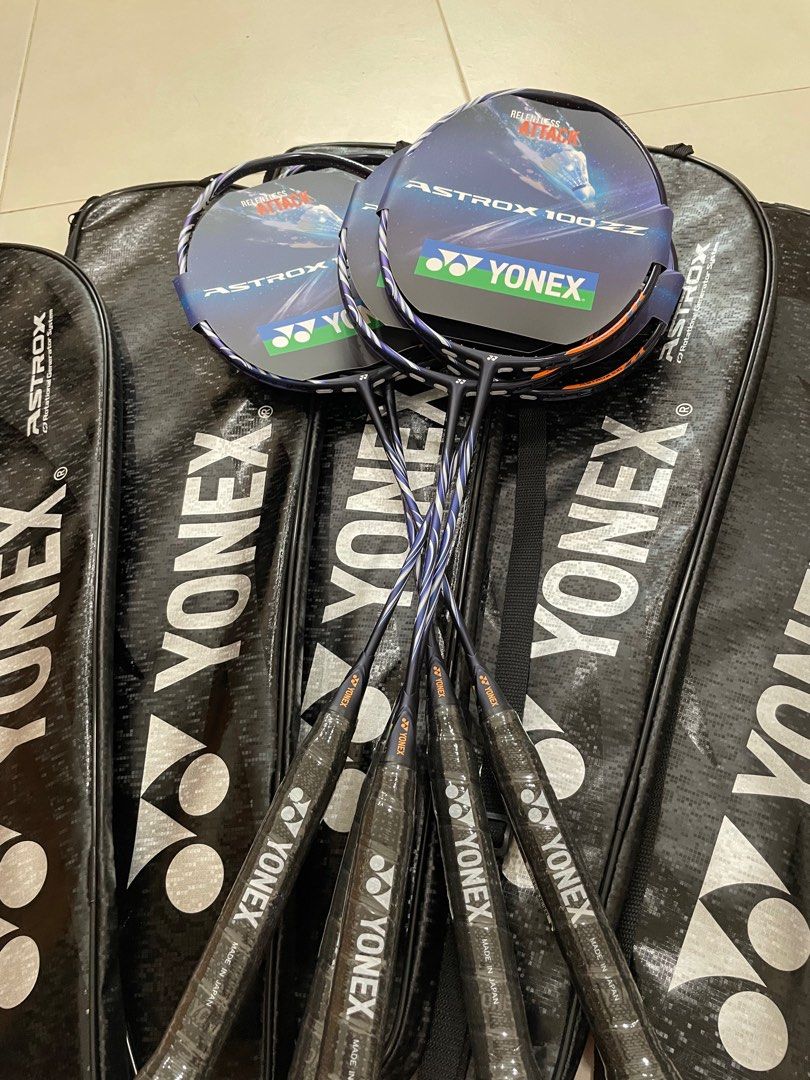 Yonex Astrox 100zz Dark Navy Blue 4ug6, Sports Equipment, Other Sports ...