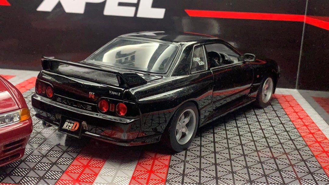1/18 Jada Nissan Skyline GTR R32 V-Spec Initial D Night Kids, Hobbies ...