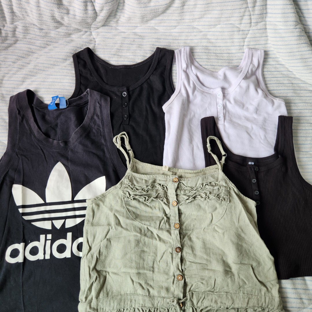 5 for $10 tanks clearance, Garage Sale on Carousell