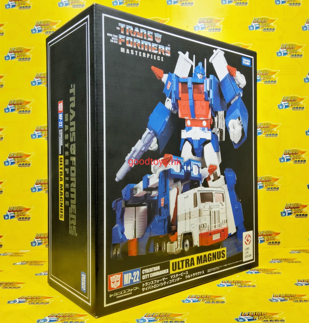中古已開封 TAKARA TOMY TRANSFORMERS MESTERPIECE MP-22 ULTRA MAGNUS 變形金剛 馬格斯 ...
