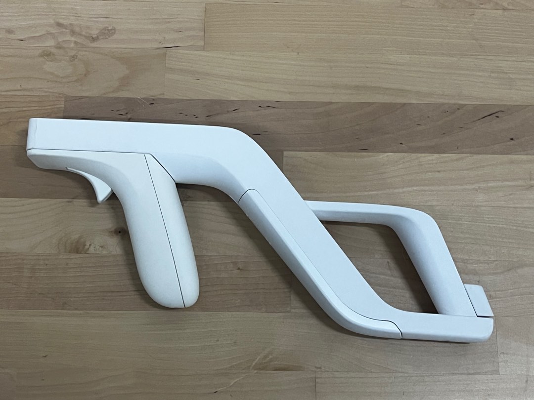 日版 WII ZAPPER RVL-023 GUN TYPE CONTROLLER ATTACHMENT KIT 適用於 NUNCHUK 雞脾 ...