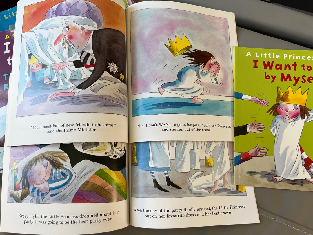 兒童英文故事書A little princess story Tony Ross 120蚊/18本, 興趣及遊戲, 書本 & 文具, 兒童書籍 ...