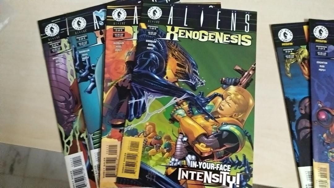 ALIENS XENOGENESIS #1-4 (FULL SET) PREDATOR XENOGENESIS #1-4 (FULL SET ...