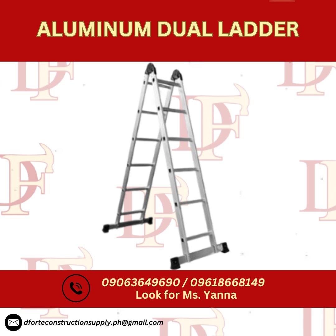 aluminum dual ladder, Commercial & Industrial, Construction Tools ...