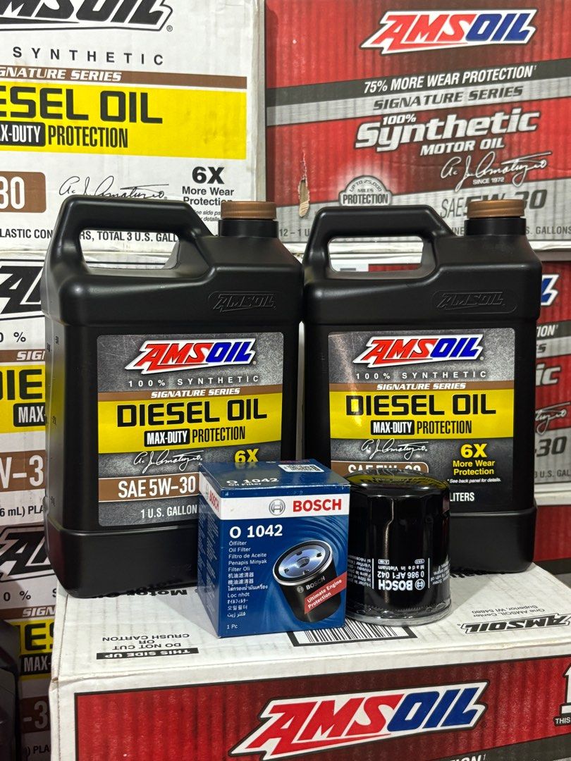 Amsoil Change Oil Bundle For Toyota Fortuner / Hilux / Innova / Hiace ...