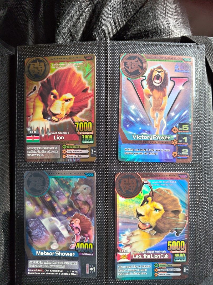 Animal Kaiser cards bundle, Garage Sale on Carousell