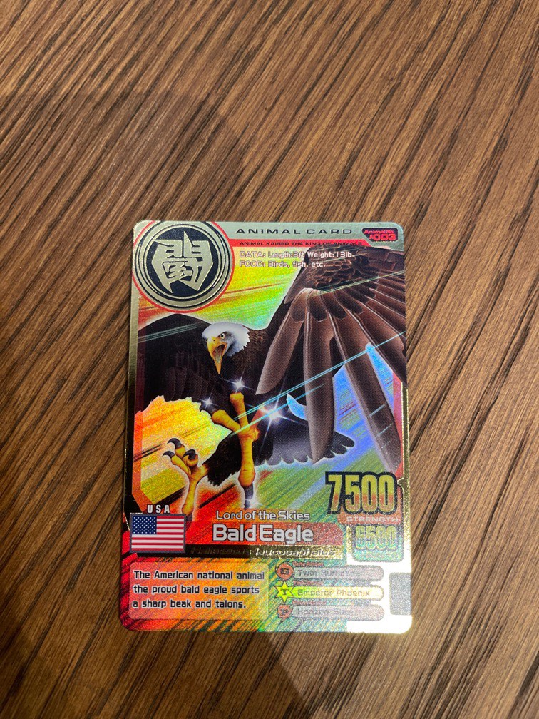 Animal Kaiser Plus Bald Eagle, Hobbies & Toys, Toys & Games on Carousell