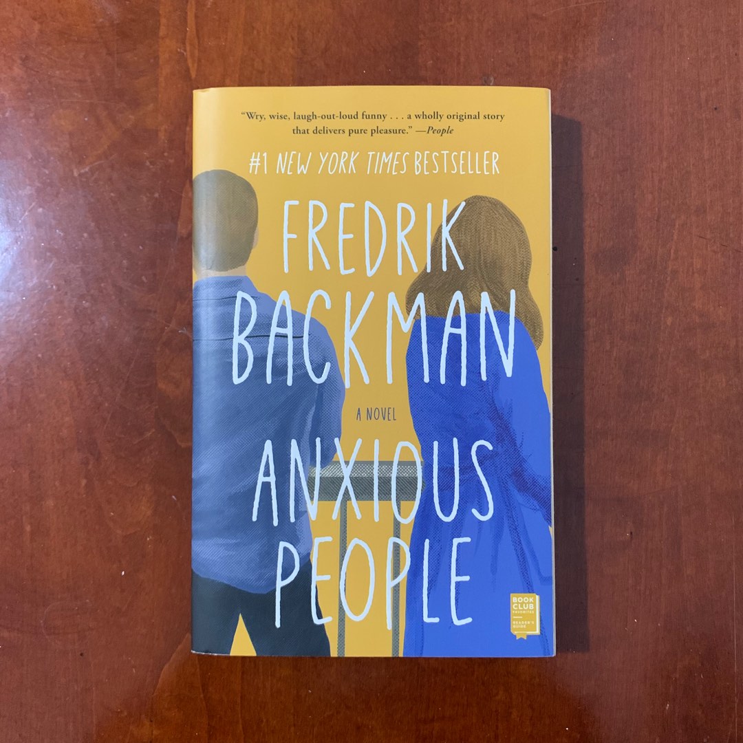 Anxious People by Fredrik Backman, Hobbies & Toys, Books & Magazines ...