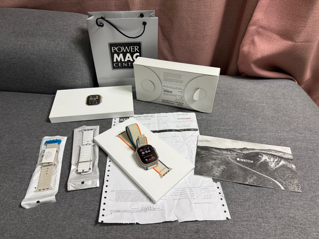 Apple Watch Ultra 2 49mm Complete with receipt 100% Battery health ...