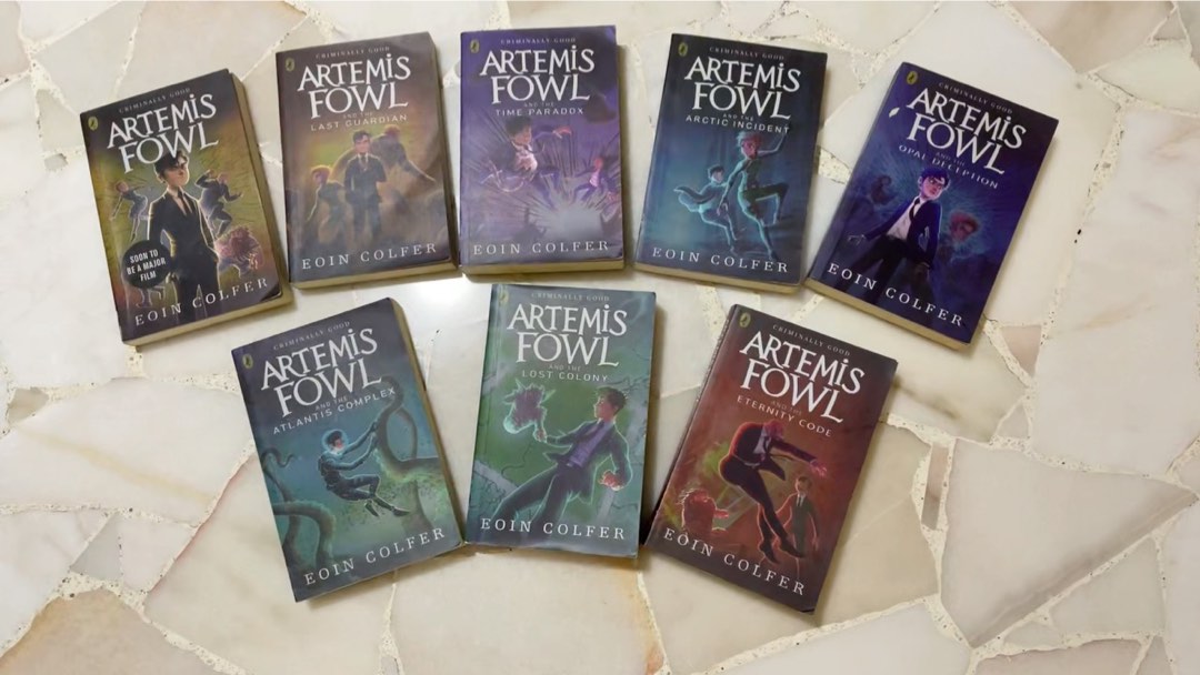Artemis Fowl Series Books 1-8, Hobbies & Toys, Books & Magazines ...
