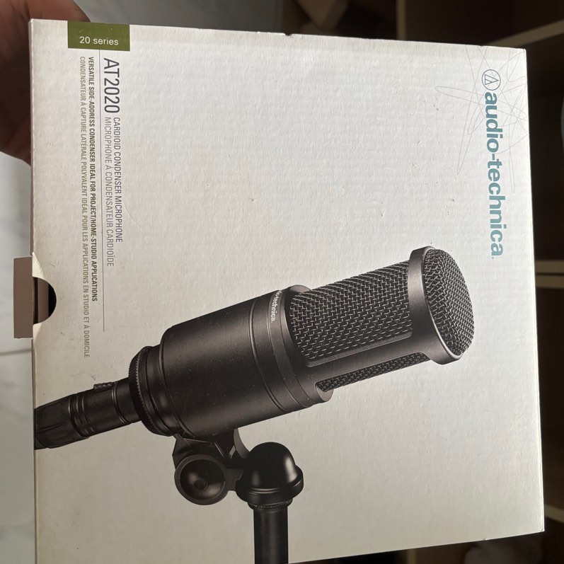 Audio Technica AT2020 XLR, Audio, Microphones on Carousell