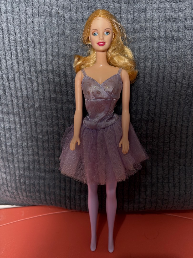 Barbie Ballet Star 2003 Mattel G3073 Purple Lavender Blonde Fashion ...