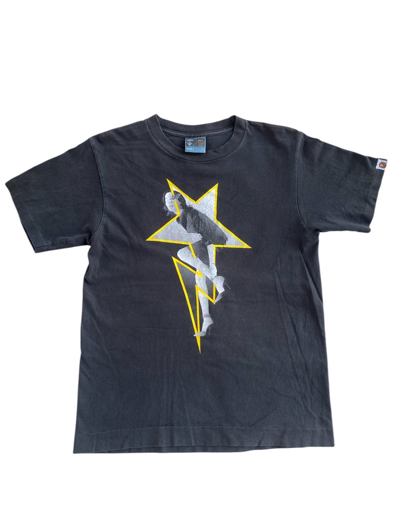 Bathing Ape x Bape Sta Girl, Men's Fashion, Tops & Sets, Tshirts & Polo ...